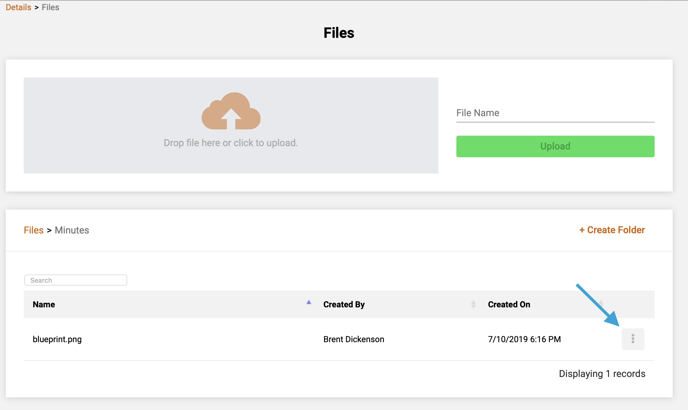 Accessing and Downloading Files Associated with a Meeting – GovernSpot